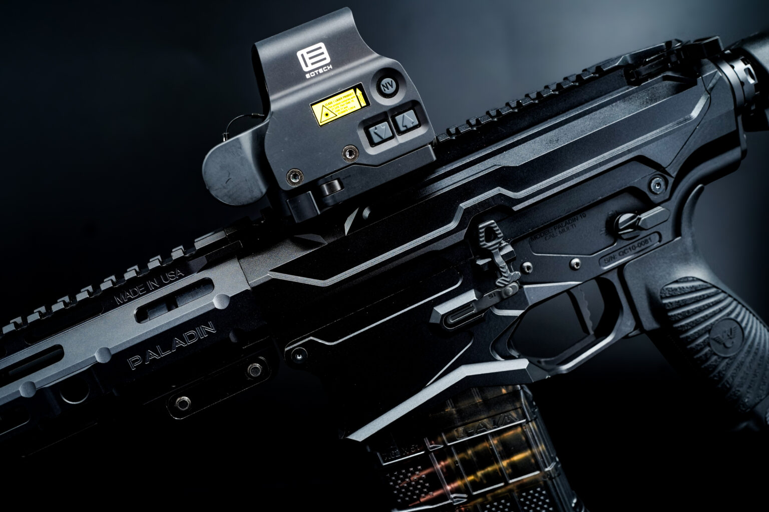 Paladin-8.6 Blackout 12" Black Edition - GQ Armory